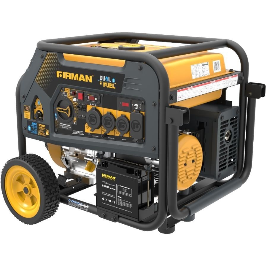 Génératrice portative bicombustible à démarrage électrique de 8 000/10 ...
