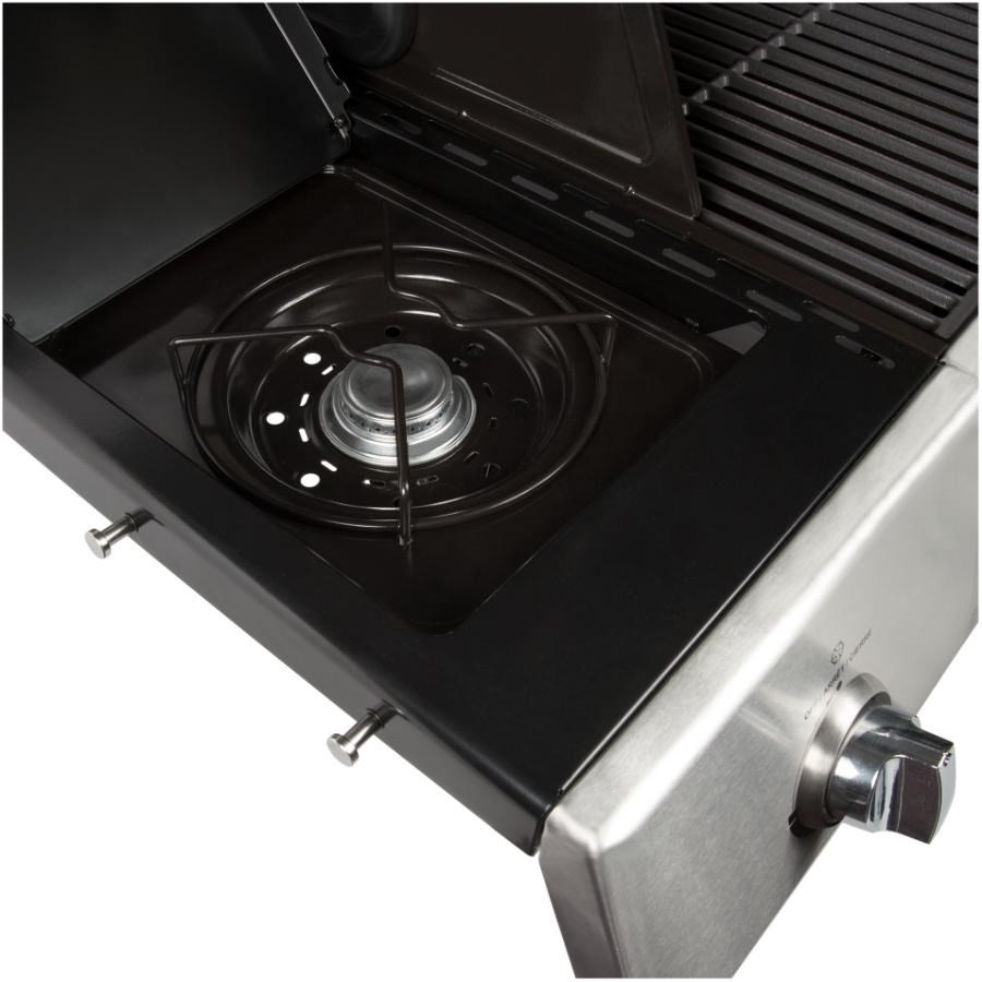 Barbecue au propane de 52 000 BTU à 3 brûleurs + 1 brûleur latéral + 1 ...