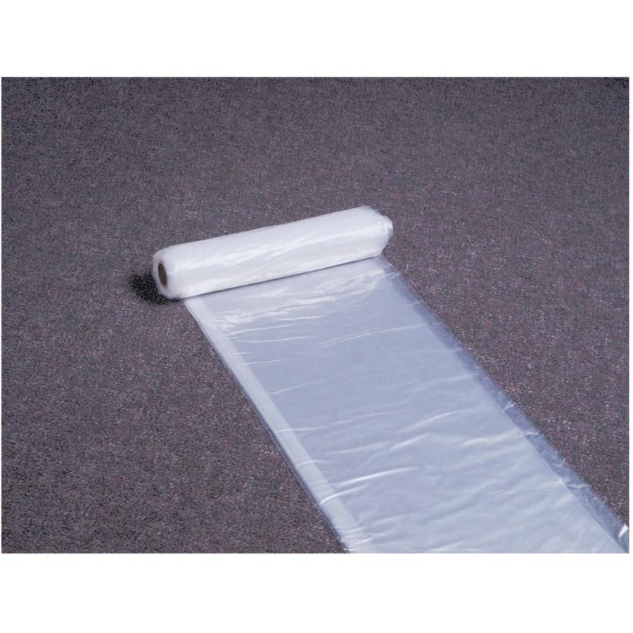 Pellicule poly robuste en rouleau, transparente, 10 pi x 25 pi