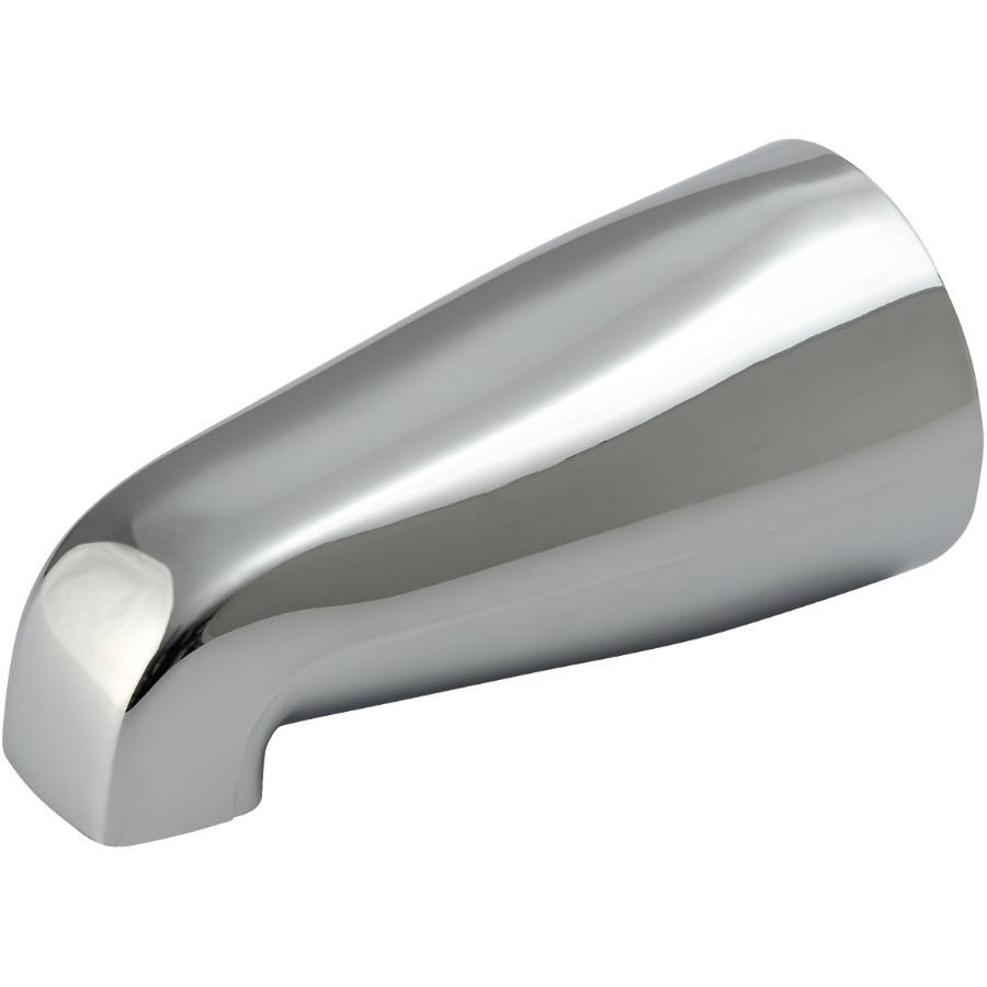 Bec de baignoire chromé à insérer