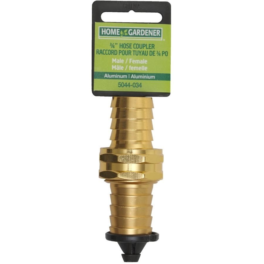 Raccord 3/4 po x 3/4 po x 3/4 po en laiton massif pour tuyau d'arrosage