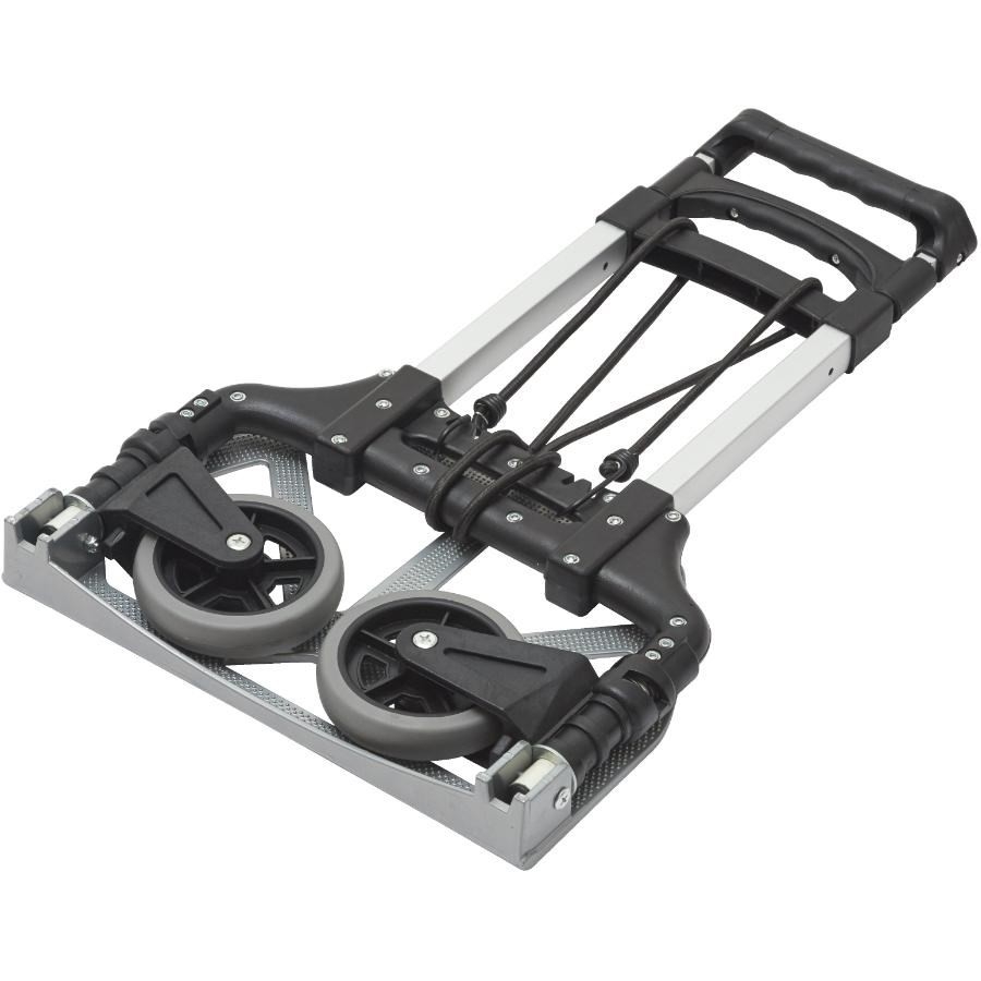 Diable pliant en aluminium à 2 roues