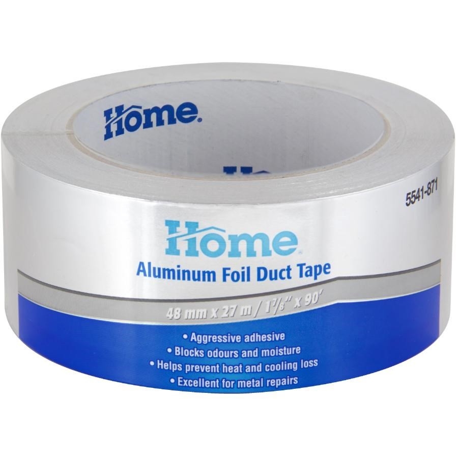Ruban en feuille d'aluminium pour conduit, 50,8 mm x 27,4 m