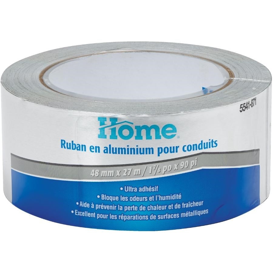 Ruban en feuille d'aluminium pour conduit, 50,8 mm x 27,4 m
