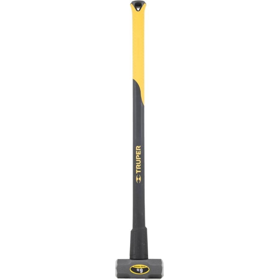 Masse à double face avec manche en fibre de verre de 34 po, 6 lb