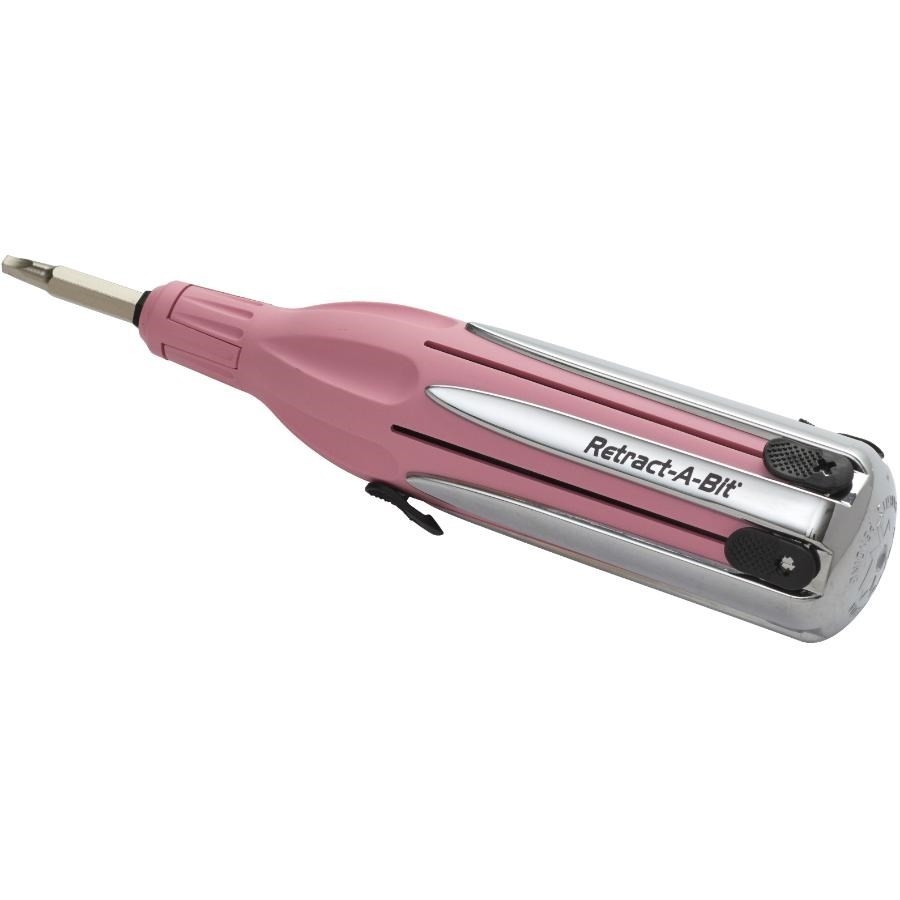 Tournevis Retract-A-Bit rose à 6 lames pour le cancer du sein