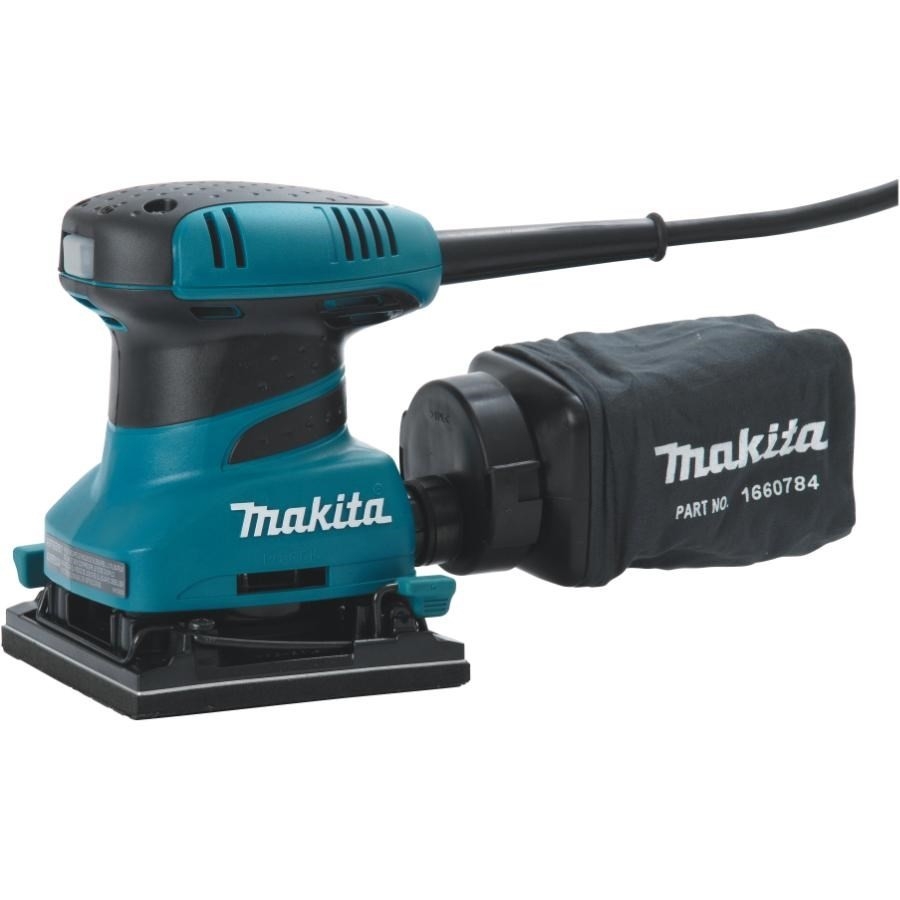 Ponceuse à une main de 1/4 feuille avec moteur de 2 A et coffret pour ...