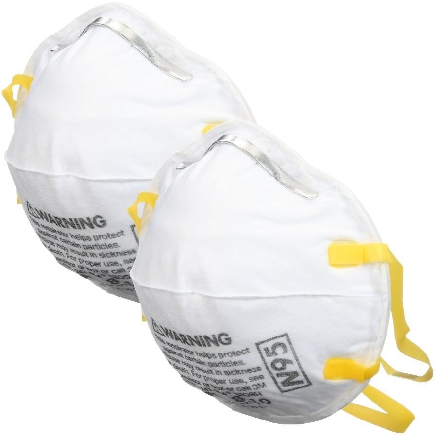 Paquet de 2 masques respiratoires pour ponçage et pose d'isolant en ...