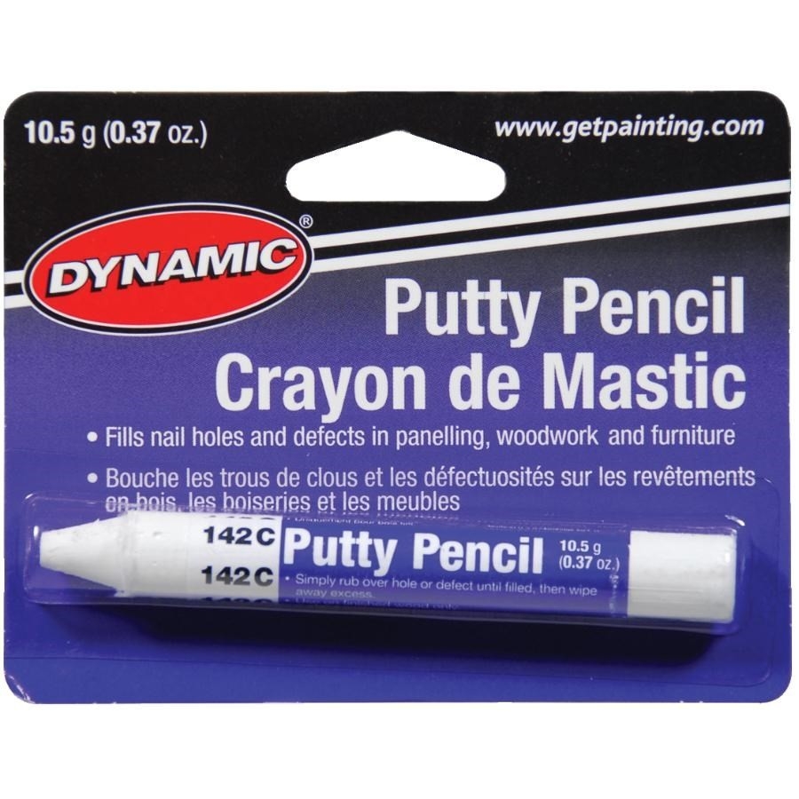 Crayon de mastic pour bois, blanc