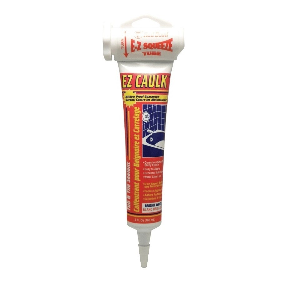 Calfeutrant acrylique E-Z Squeeze pour baignoire et carrelage, blanc ...