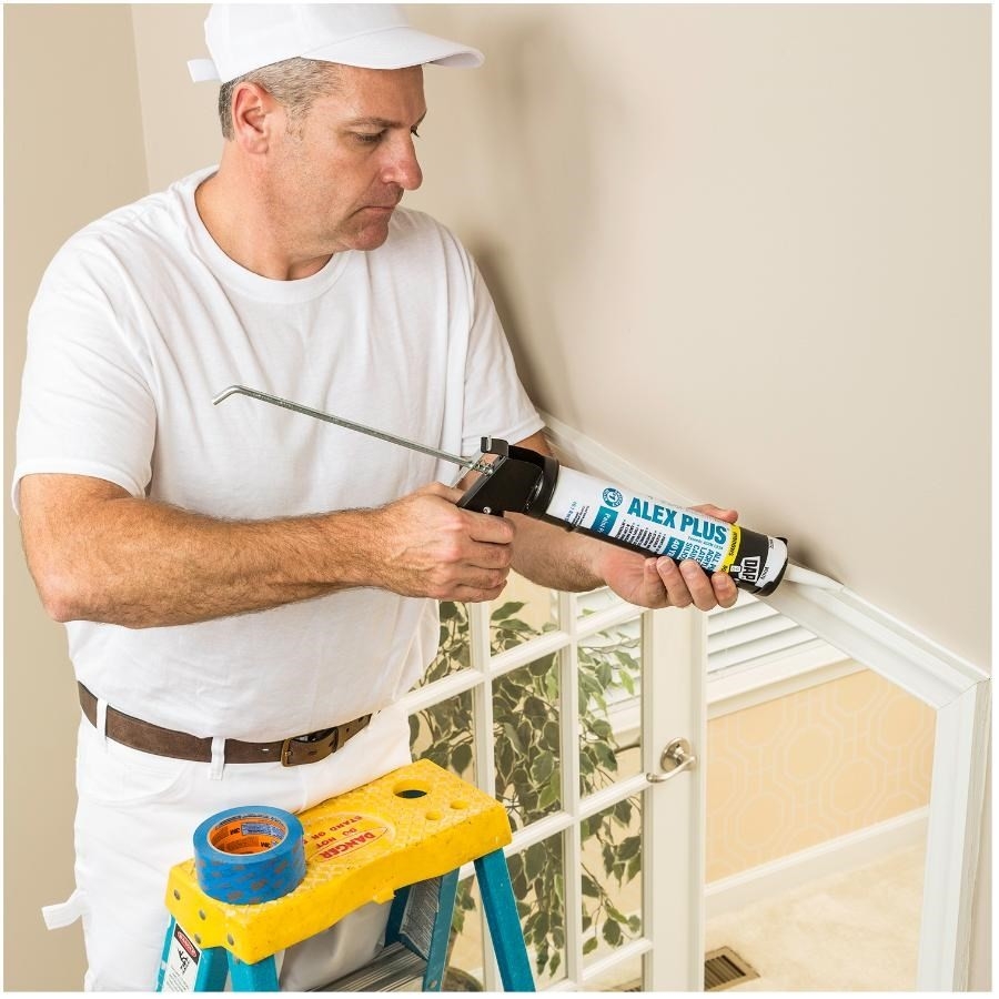 Calfeutrant acrylique Alex Plus tout usage, transparent, 300 ml