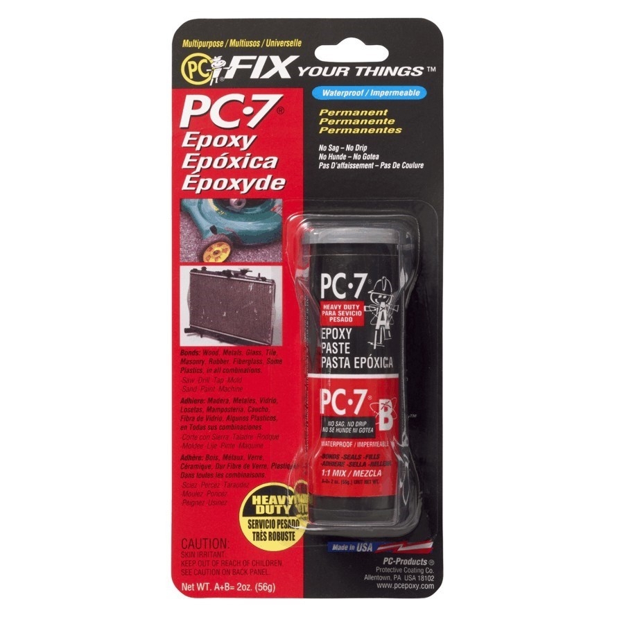 Pâte adhésive époxy en 2 parties, 2oz