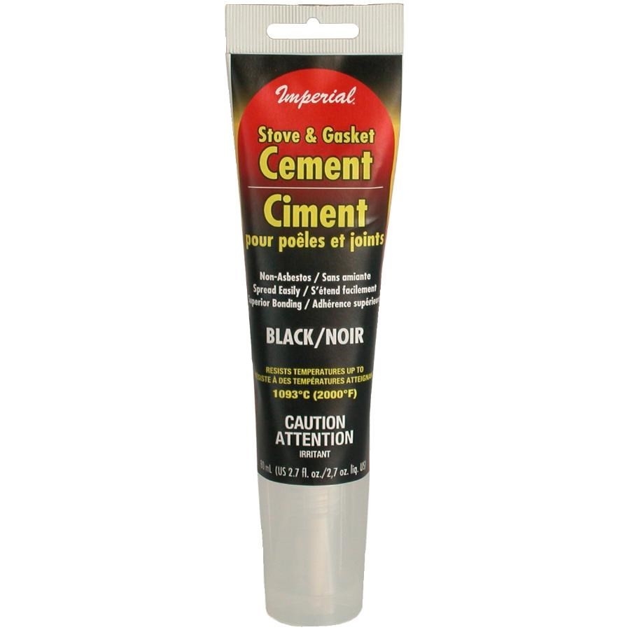 Ciment pour poêle et joint, noir, 80 ml