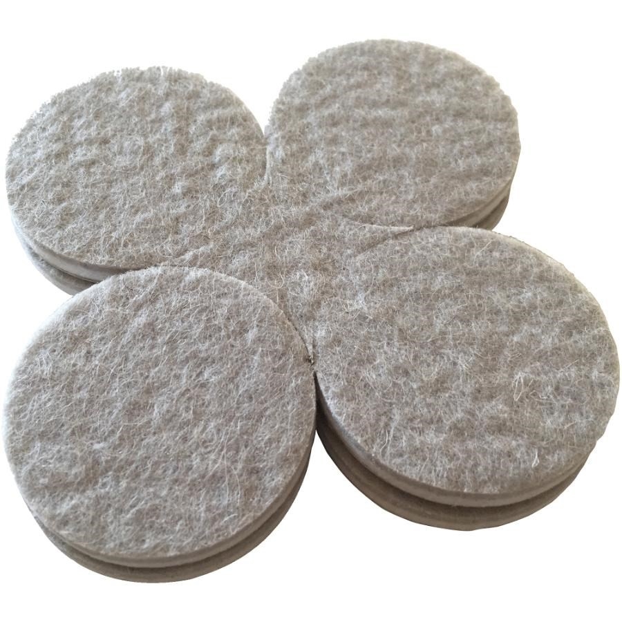 Paquet de 8 coussinets de 1-1/2 po en feutre de qualité commerciale
