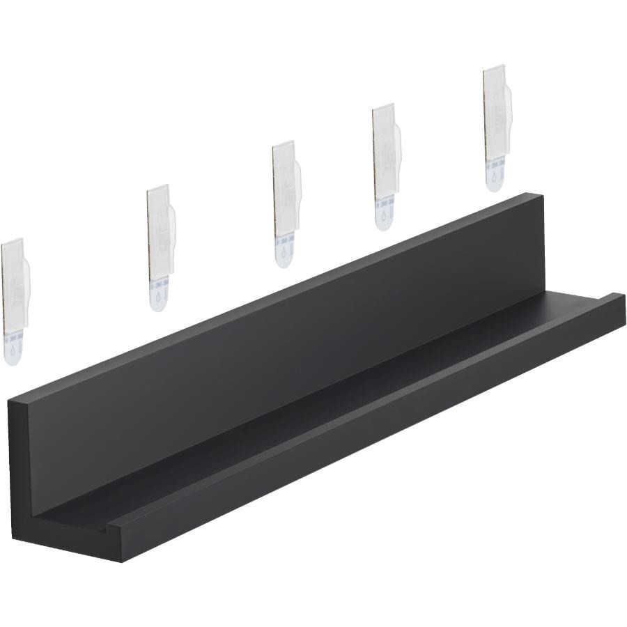 Support adhésif de 21 po x 3 po pour rebord de tableau