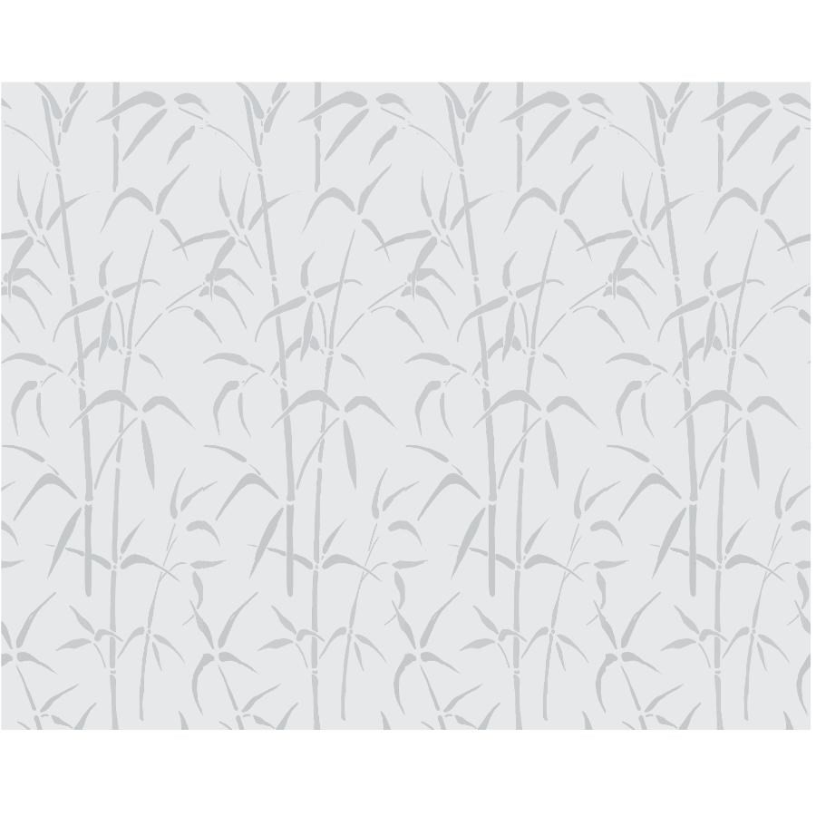 Pellicule transparente autocollante décorative pour fenêtre, ba