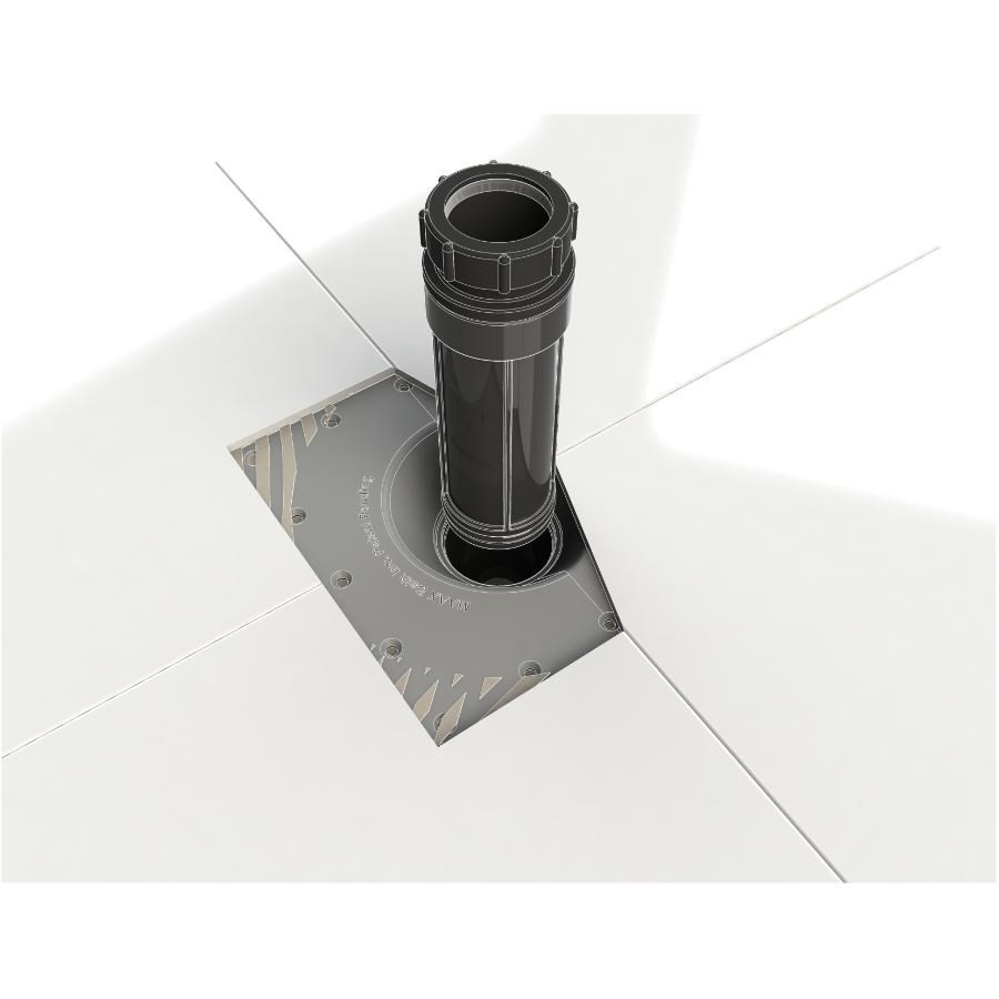 Système de drain F2 pour baignoire autoportante avec solives aux 12 po