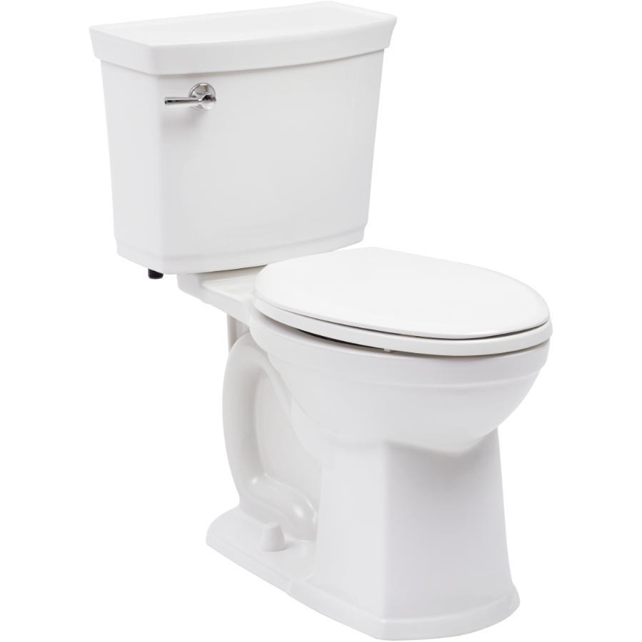 Toilette allongée Astute Vormax HET Right Height blanche de 4,8 L