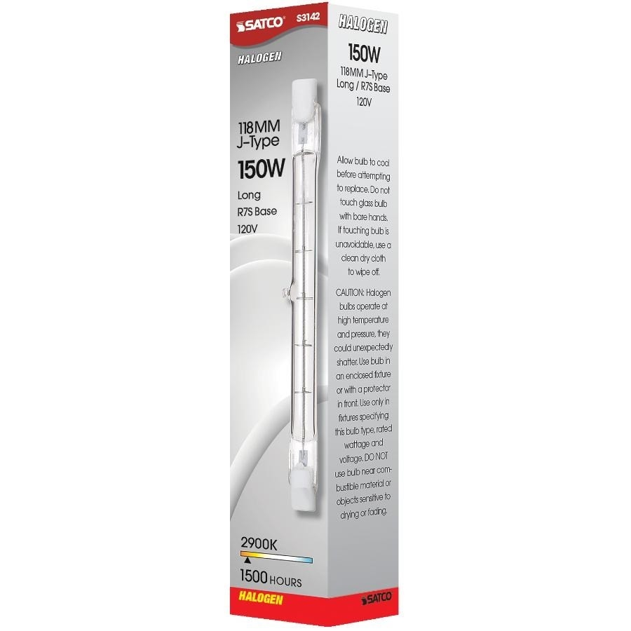 Ampoule halogène à gradateur à double extrémité de 150 W, à base T3 R7S ...