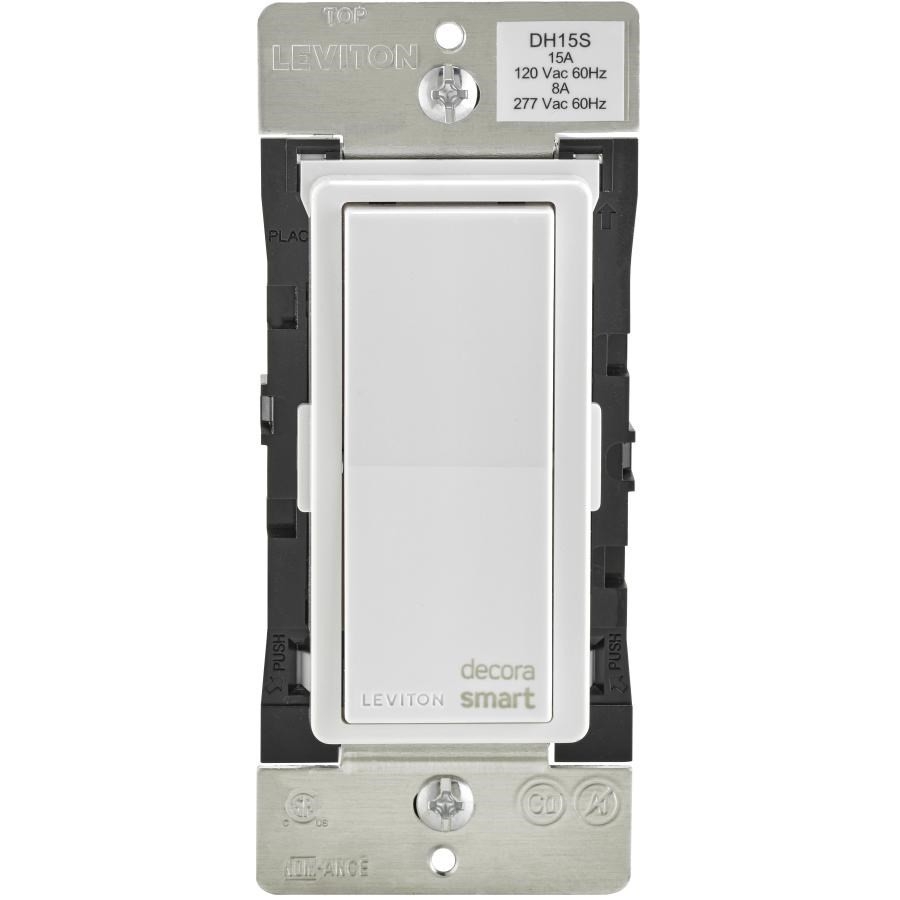 Interrupteur intelligent Decora blanc, à technologie HomeKit