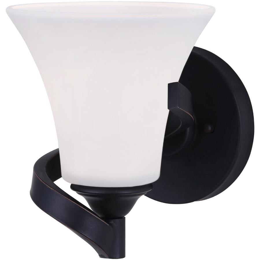 Applique murale fini bronze antique huilé à 1 lampe de la collection ...