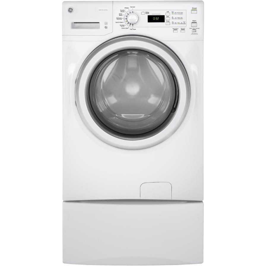 Laveuse à chargement frontal de 4,8 pieds cubes, blanc