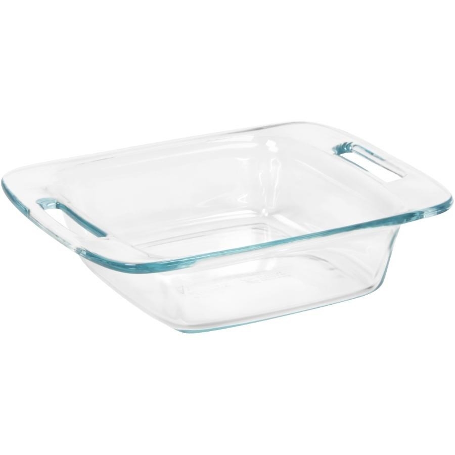 Plat de cuisson carré en verre Easy Grab, 8 po