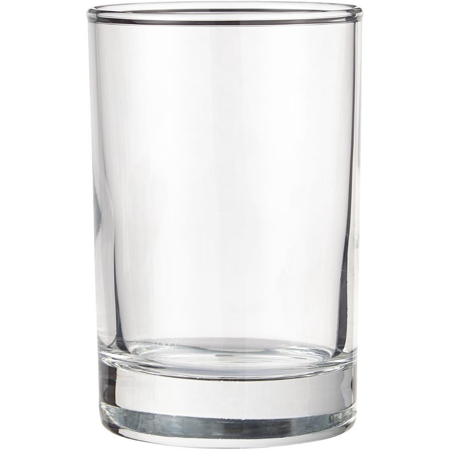 Ensemble de 4 verres à jus avec fond épais, 5,5 oz
