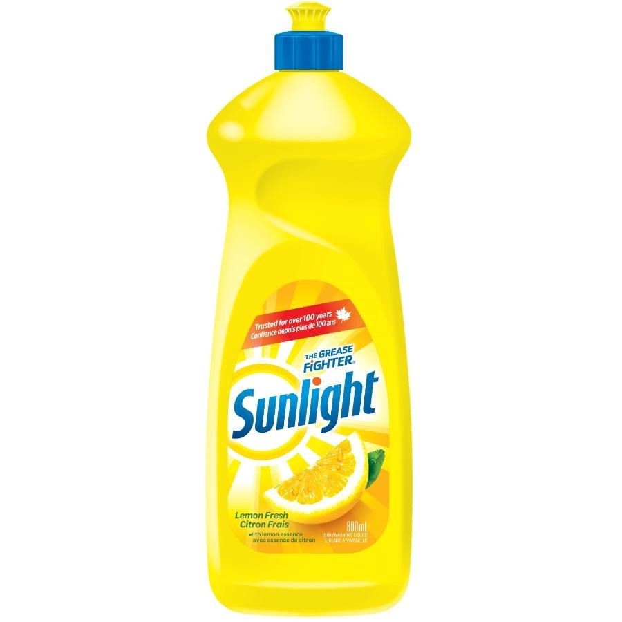 Détergent à vaisselle au parfum de citron, 800 mL