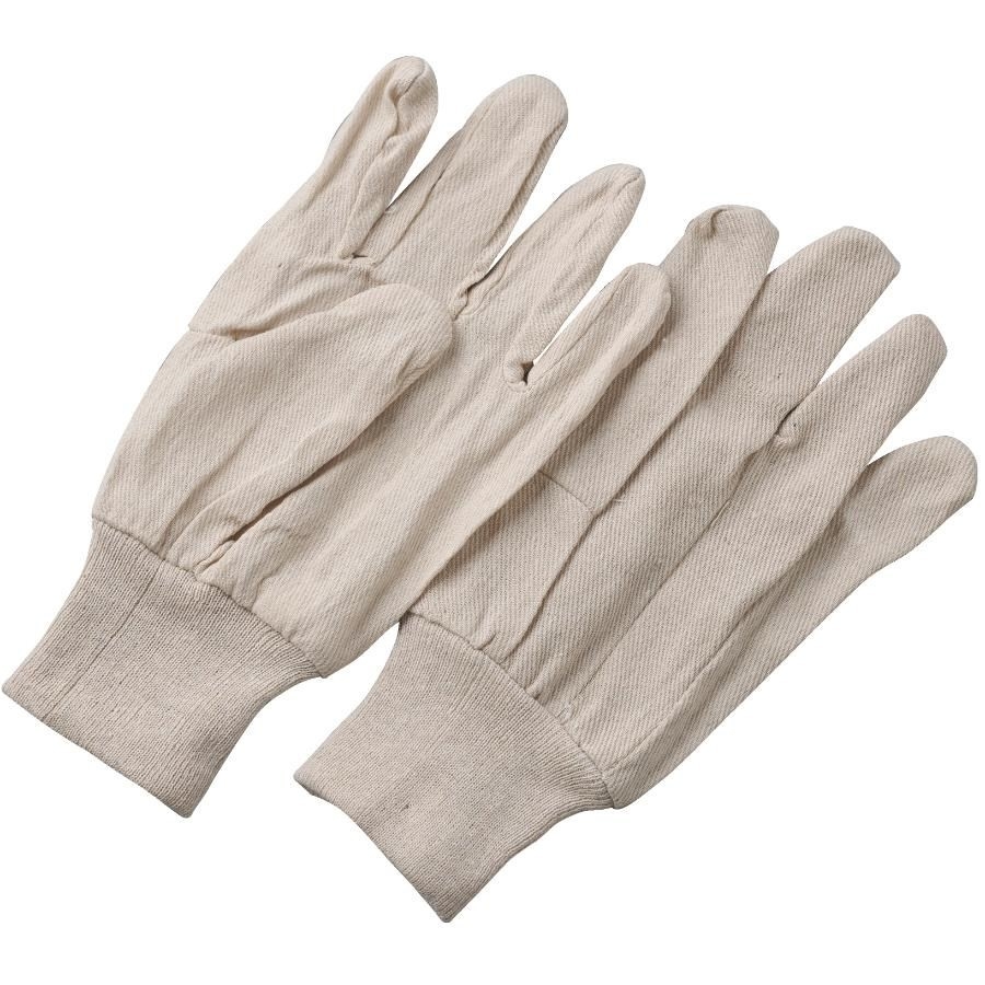 Gants de travail en coton de 10 oz pour hommes