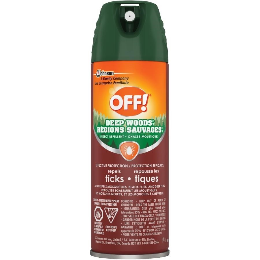 Insectifuge pour tiques des régions sauvages, 140 g