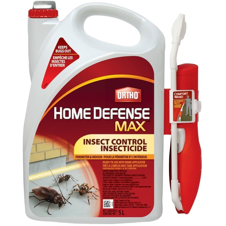 Insecticide en vaporisateur Home Defense Max avec lance à piles, 5 L