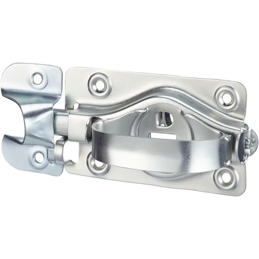 Loquet réglable en zinc pour porte de grange