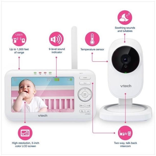 Interphone de surveillance couleur haute résolution