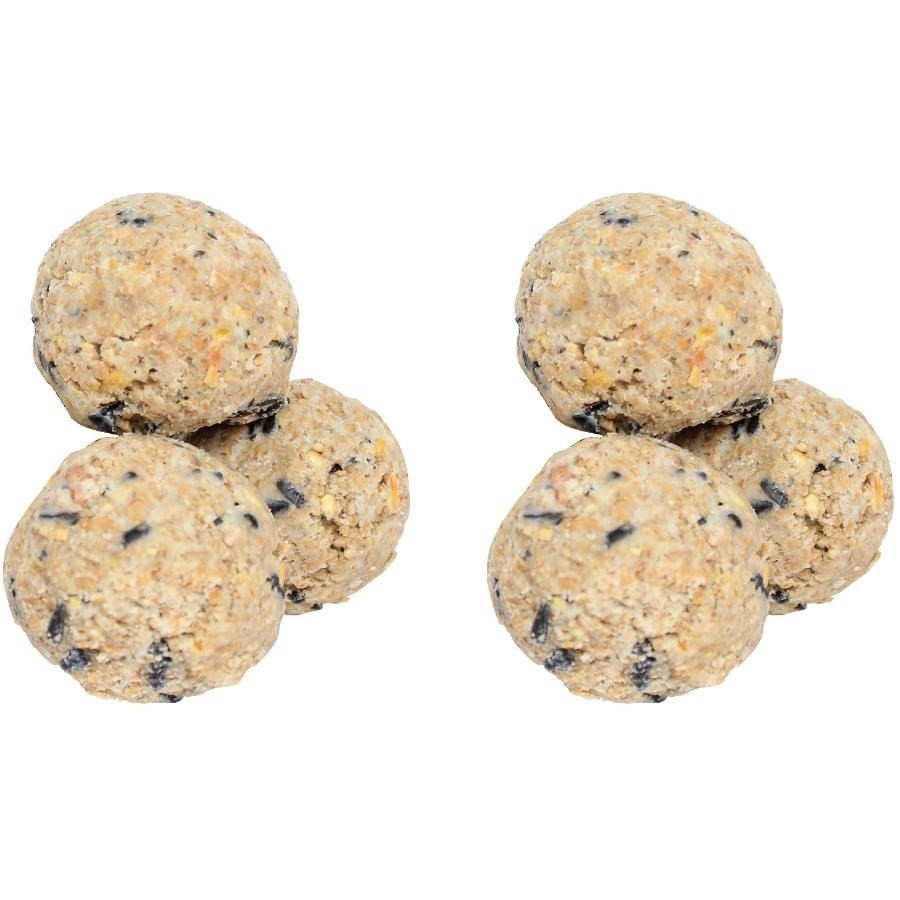 Paquet de 6 petites boules de suif aux arachides