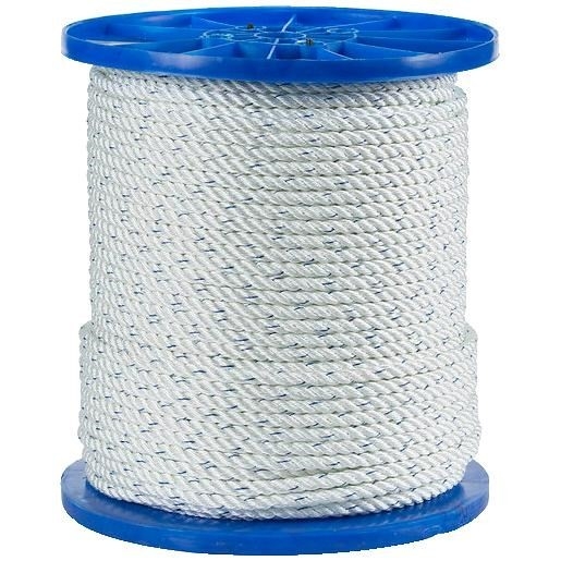 Corde en nylon torsadé de 600 pi x 3/8 po