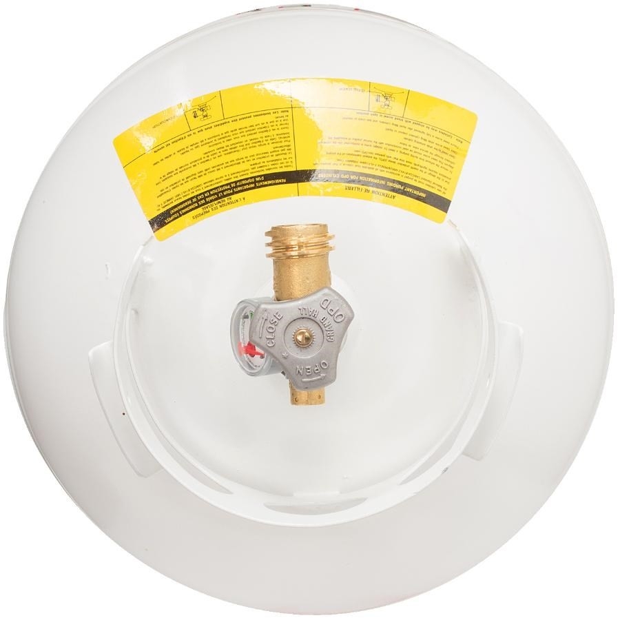 Bonbonne de propane de 20 lb vide, avec manomètre