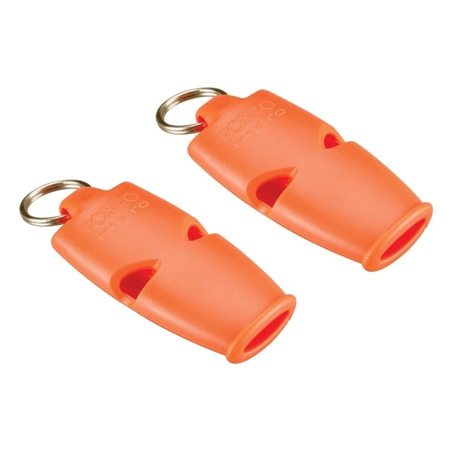 Paquet de 2 sifflets de sécurité, 40 micro