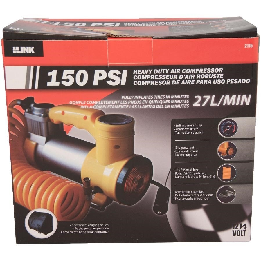 Compresseur à air robuste de 12 V Fast Inflate avec compression ...